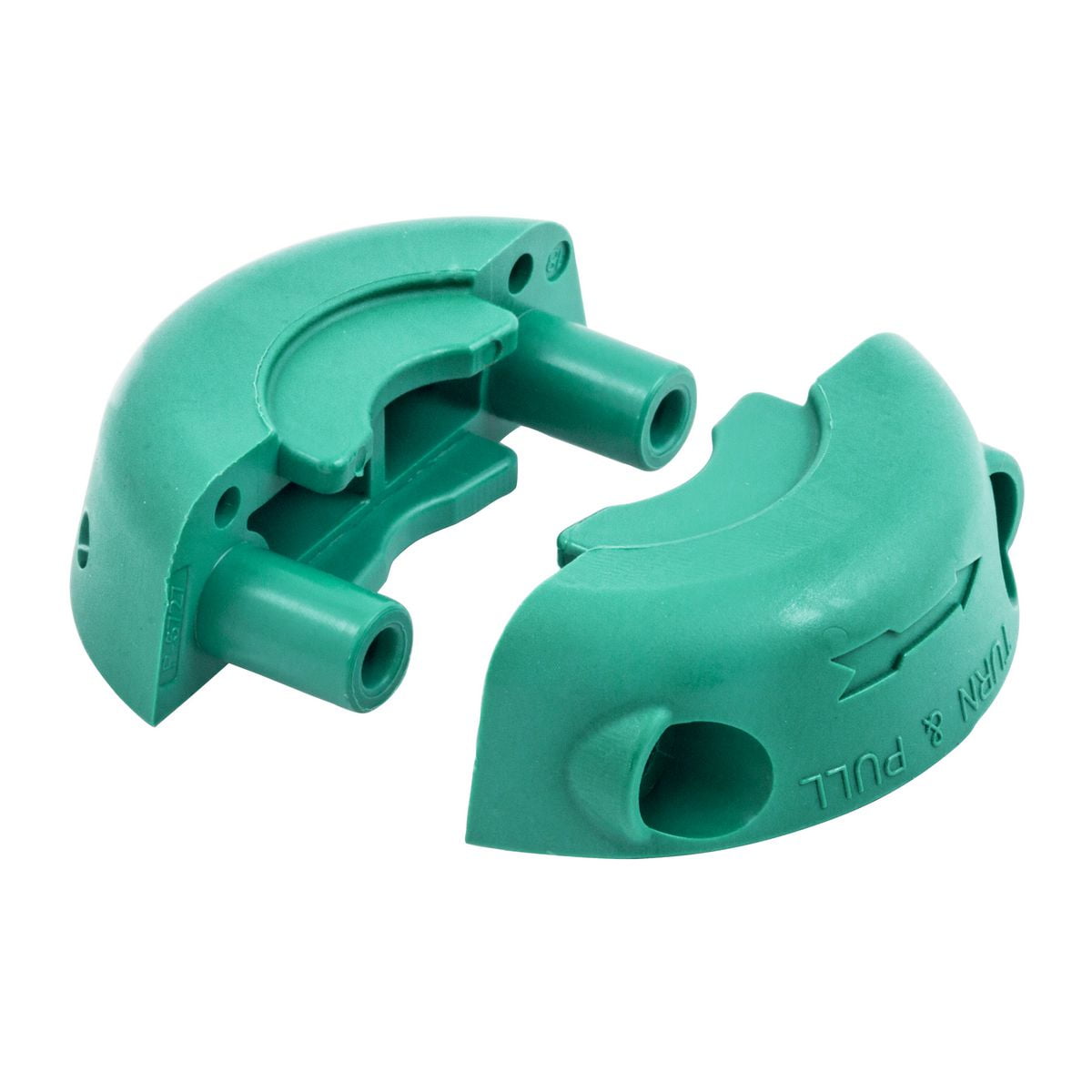 Hubbell HBLTL2CCTL Teal Cord Clamp for 3-Wire Twist Lock Plugs ...
