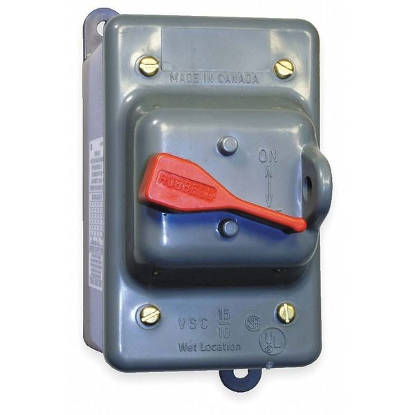 Hubbell Kellems ManualMotorSwitch,NEMA3R,ToggleSwitch HBL13R22 ...