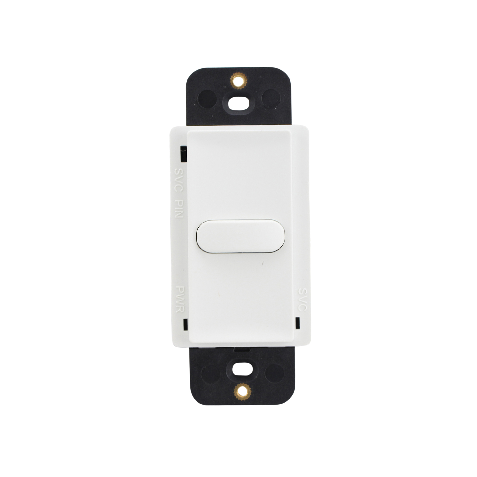 Hubbell LVSM1NPWH Low Voltage Switch Momentary 1 Button Switch, White ...