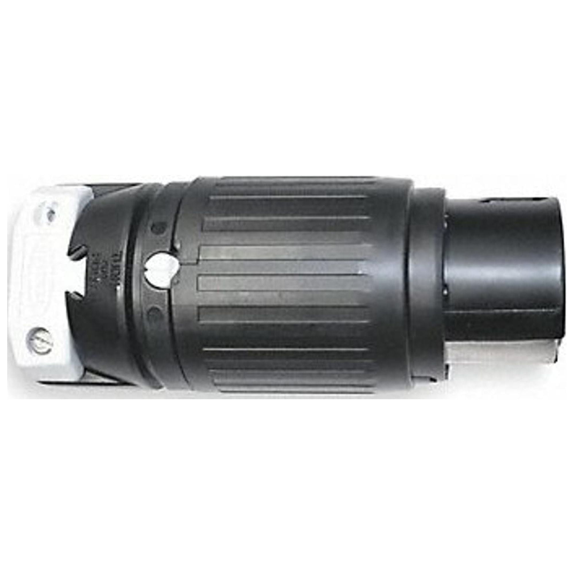 Hubbell Wiring Device-Kellems LckCon,Strt;50 A;Blk; White,Nyl,Non-NEMA ...