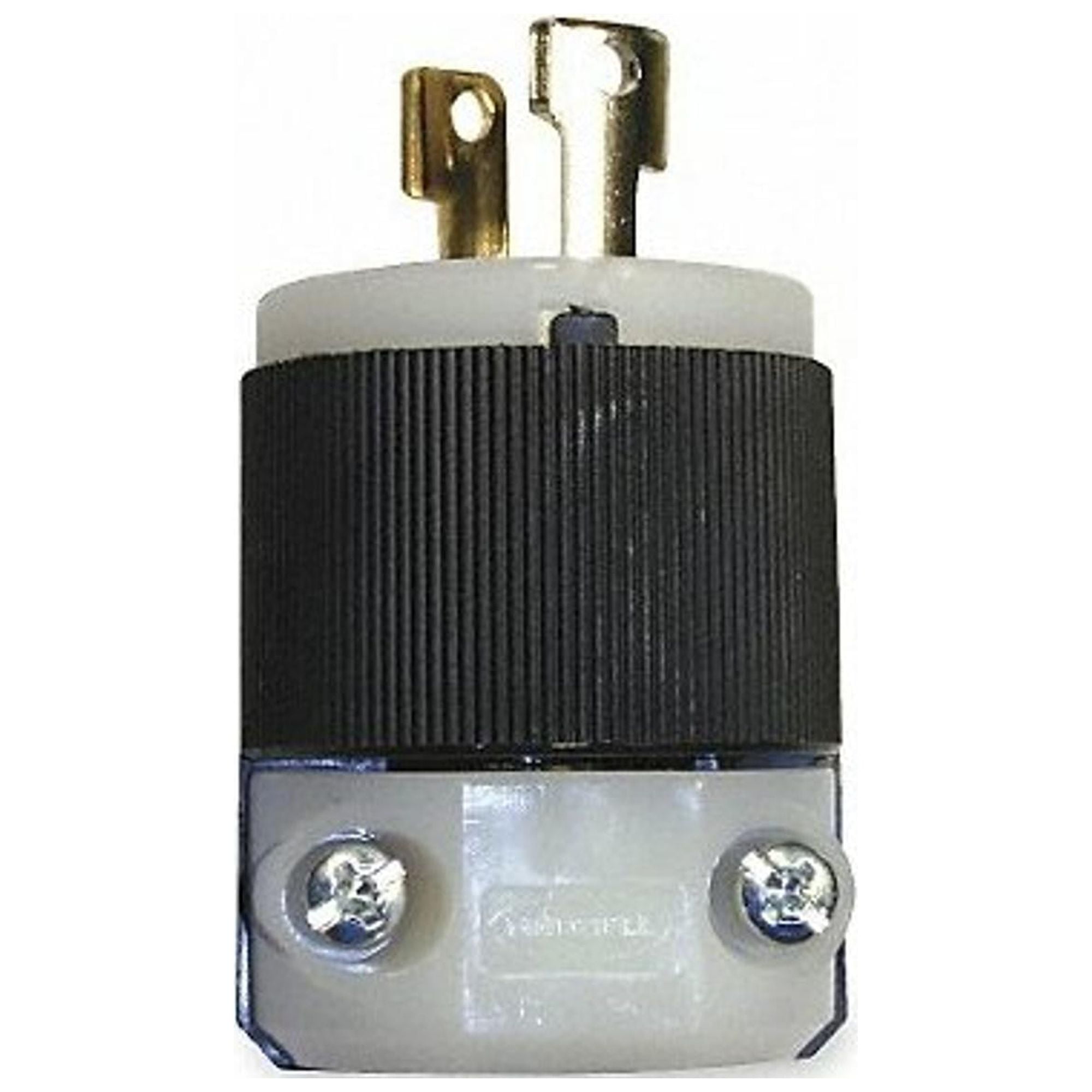 Hubbell Wiring Device-Kellems LckPlg,Strt;15 A;Blk; Wht,Cmpst,3Blds ...