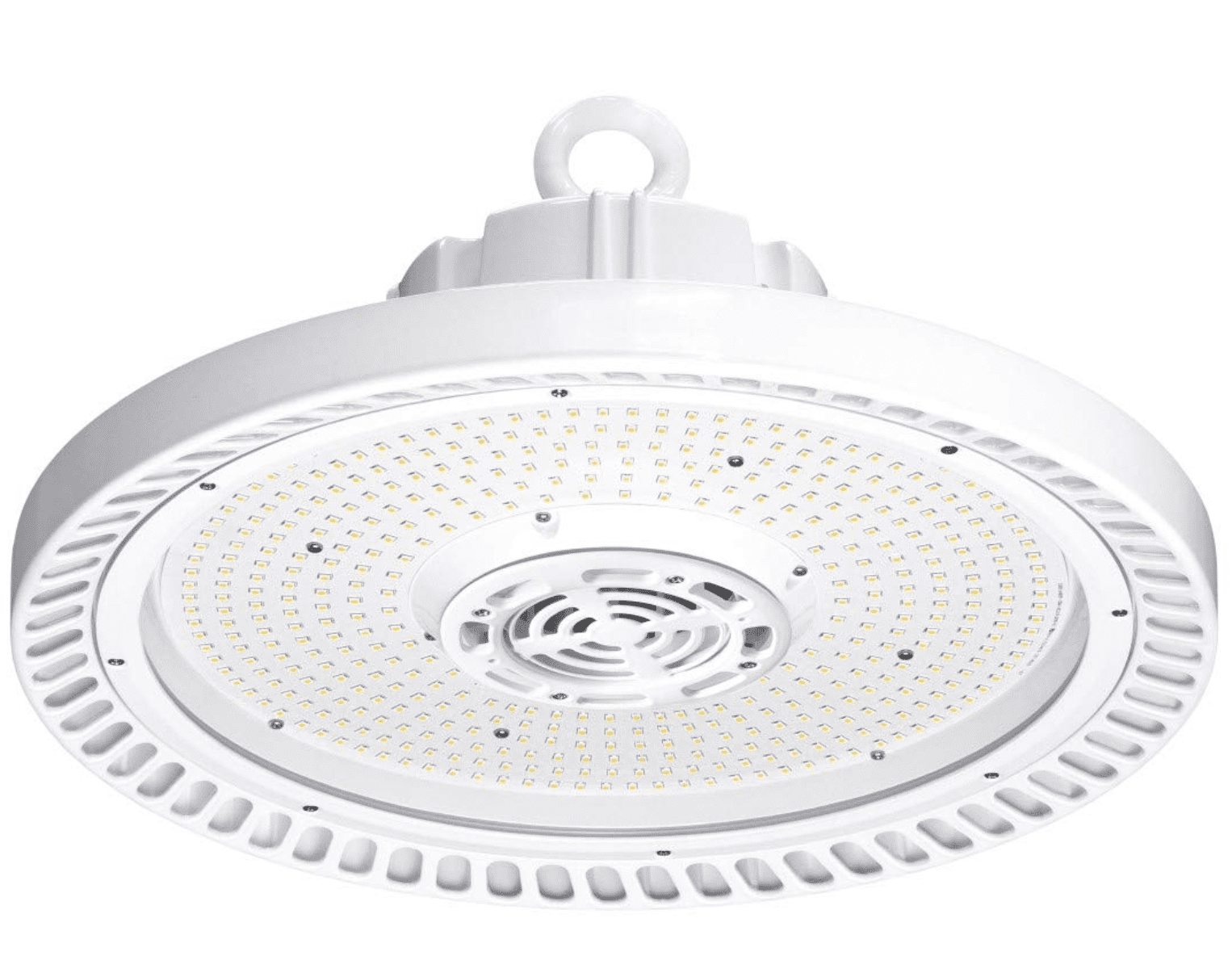 Hubbell Lighting LED Wet Location Round LED High Bay CRN-50LX-EDHV, 347 ...