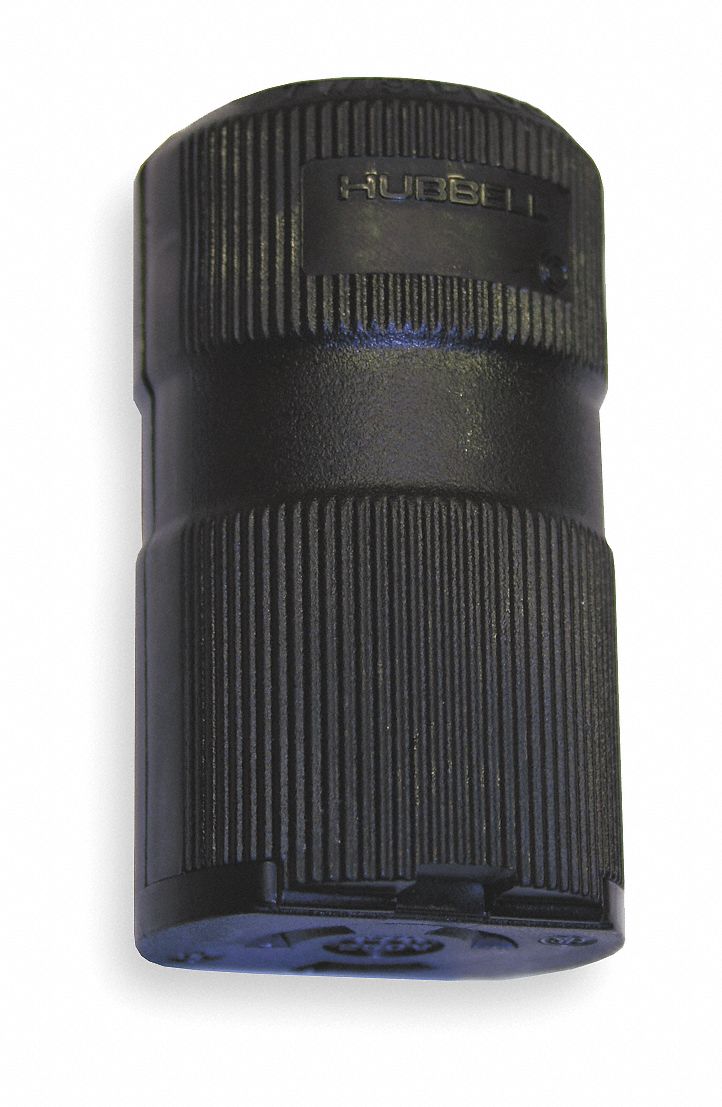 Hubbell Locking Connector,Hinged,15 A,L7-15R HBL4779VBK - Walmart.com