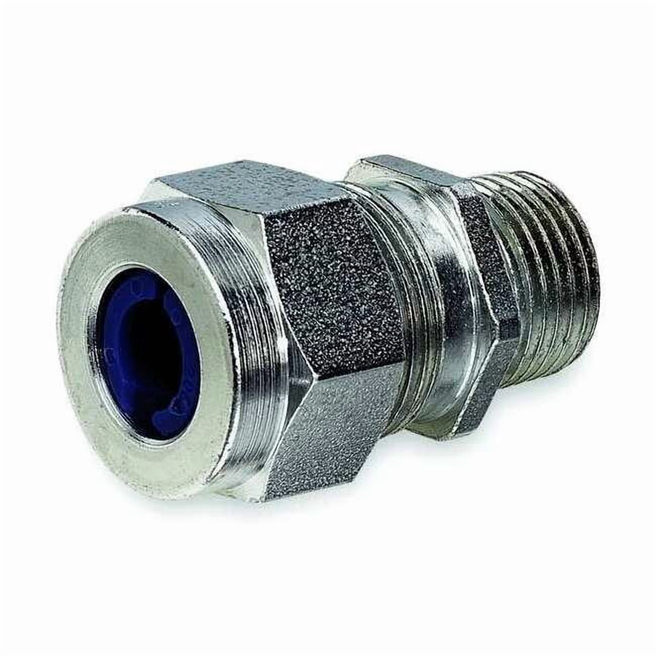 Hubbell Wiring Device-Kellems Liquid Tight Connector,1/2 in.,Brown ...