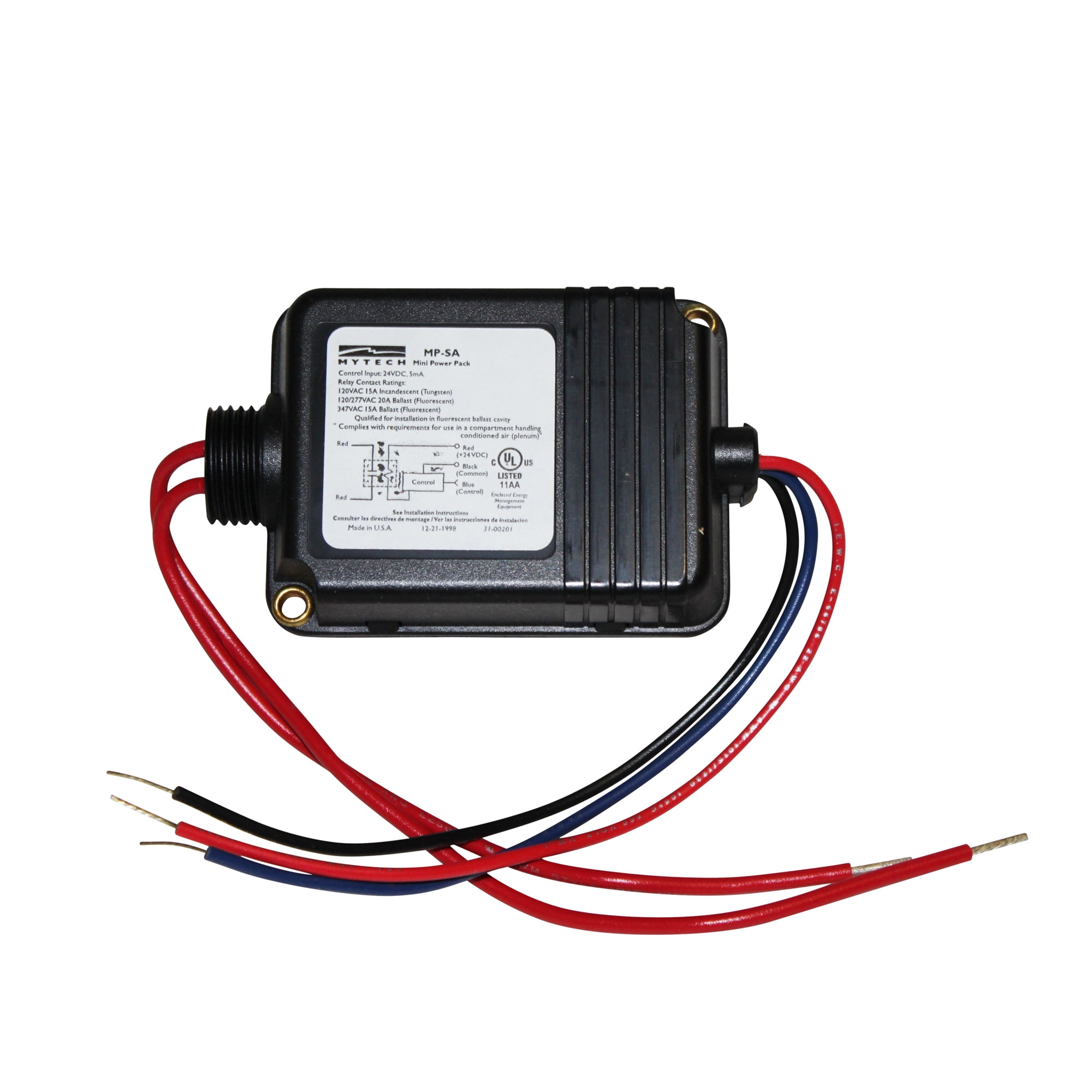 Hubbell Mytech MP-SA 24VDC 120V Occupancy Sensor Mini Power Pack Power ...