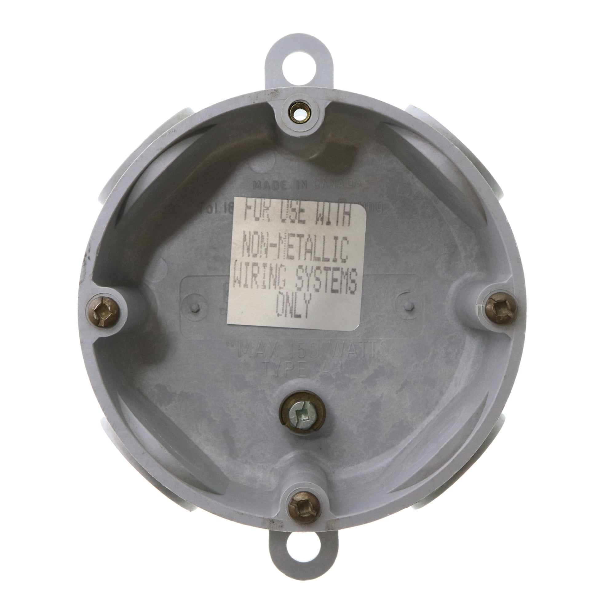 Hubbell NVX Non-Metallic PVC Ceiling Mount Conduit Splice Box - Walmart.com