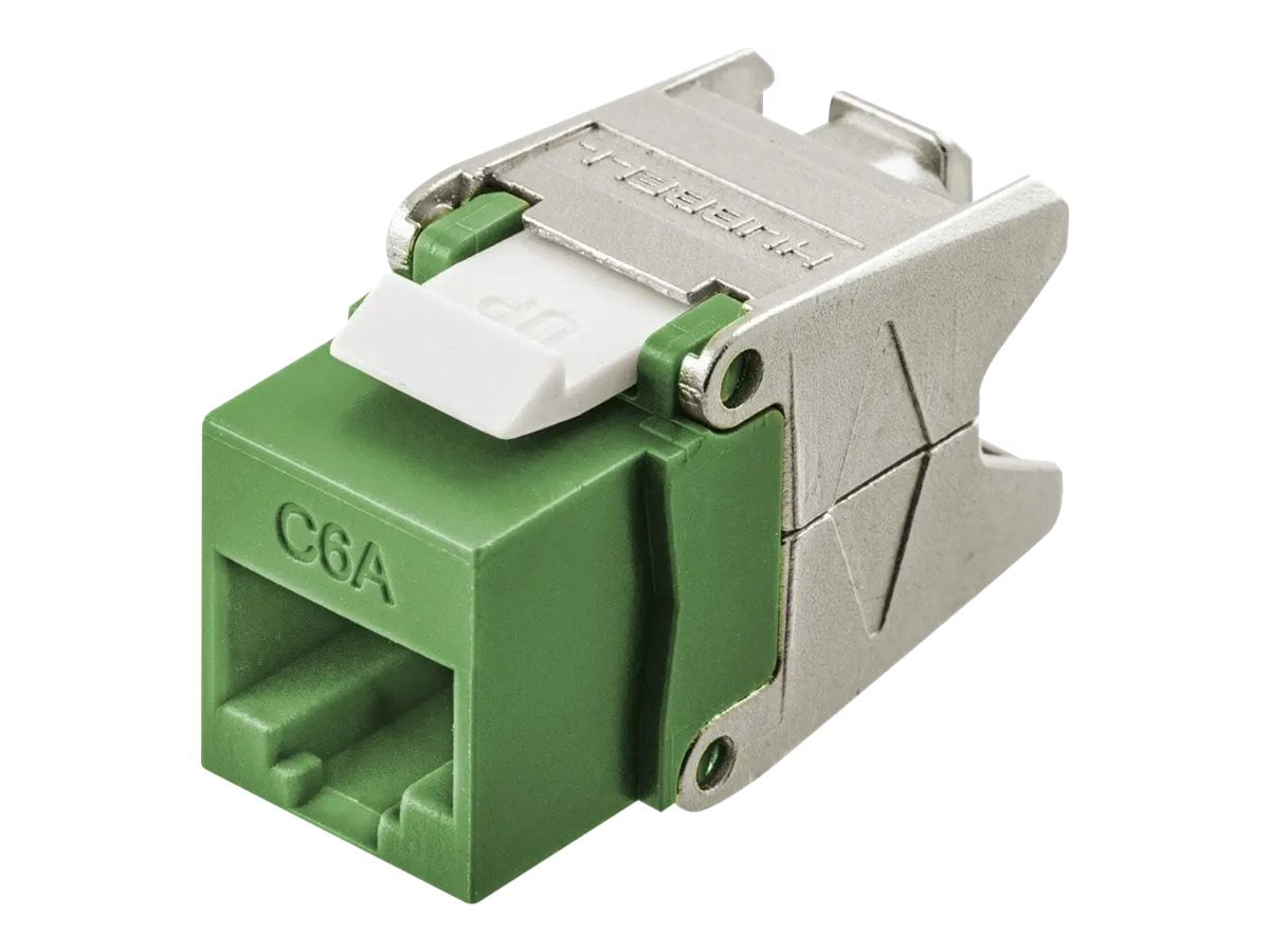 Hubbell HJU6AGN Next Speed Ascent Category 6A Jack with Cobra-Lock ...