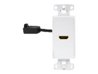 Hubbell - Outlet - HDMI - white - 1-gang - Walmart.com