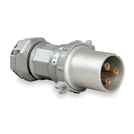 Hubbell Killark Pin & Slve Plug, 200A, 4P, 4W, 600VAC/250VDC VP204513 ...