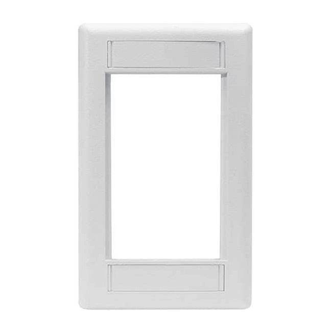 Hubbell Premise Wiring IStation Plate,White,3U IMF1W - Walmart.com