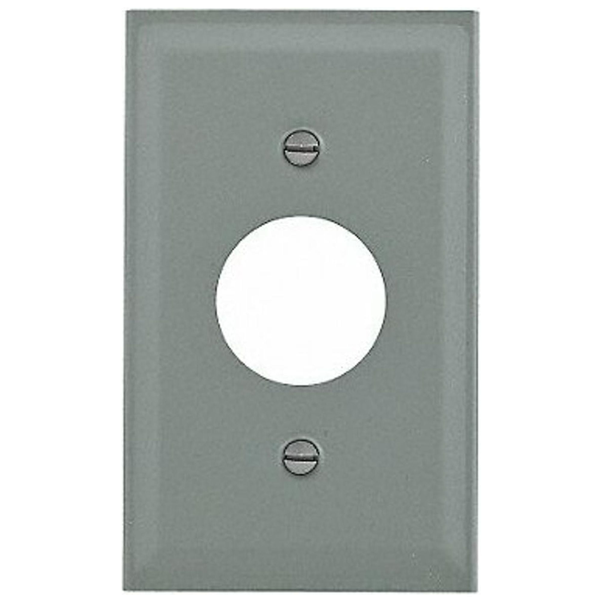 Hubbell Wiring Device-Kellems Single Receptacle Cover,Ivory HBL3027AEIV ...