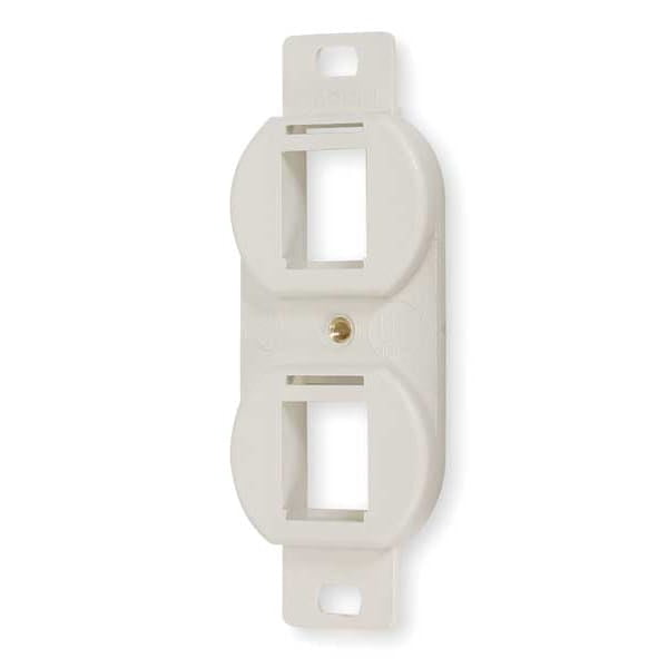 Hubbell Premise Wiring Outlet Frame,2P,Flush Keystone Mounting BR106C ...