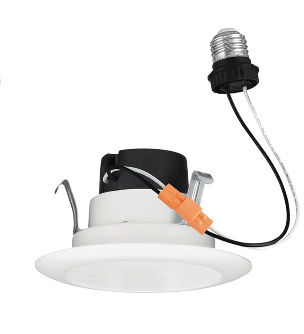 Hubbell Prescolite LED Downlight Retrofit Kit, 4 inch Round, 3500K, 600 ...