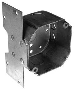 Hubbell-Raco 294 4" Octagon Ceiling Box with Bracket, Depth: 2-1/8 ...