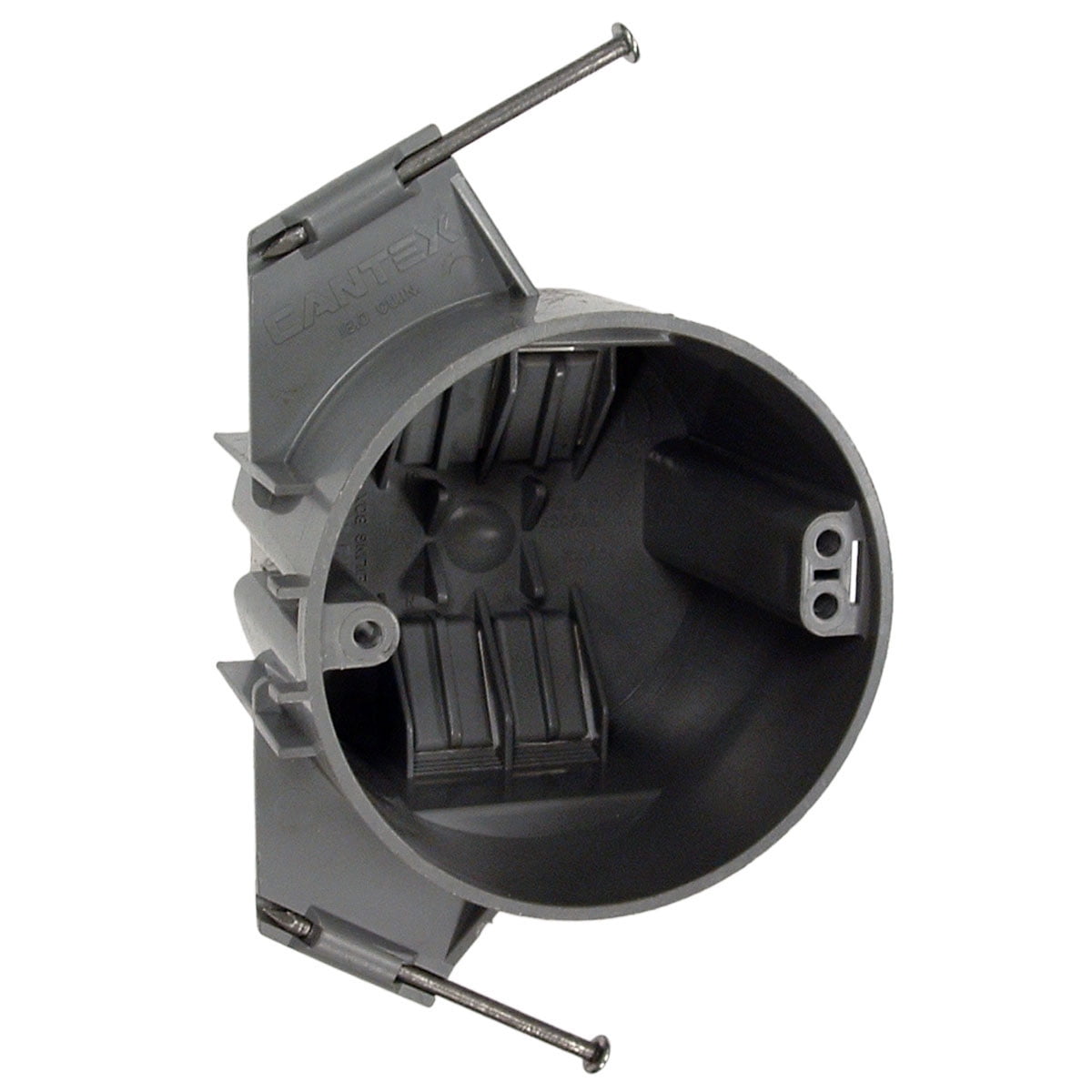 Hubbell-Raco 7119 2-5/8-Inch Deep Round Non-Metallic Electrical Box ...