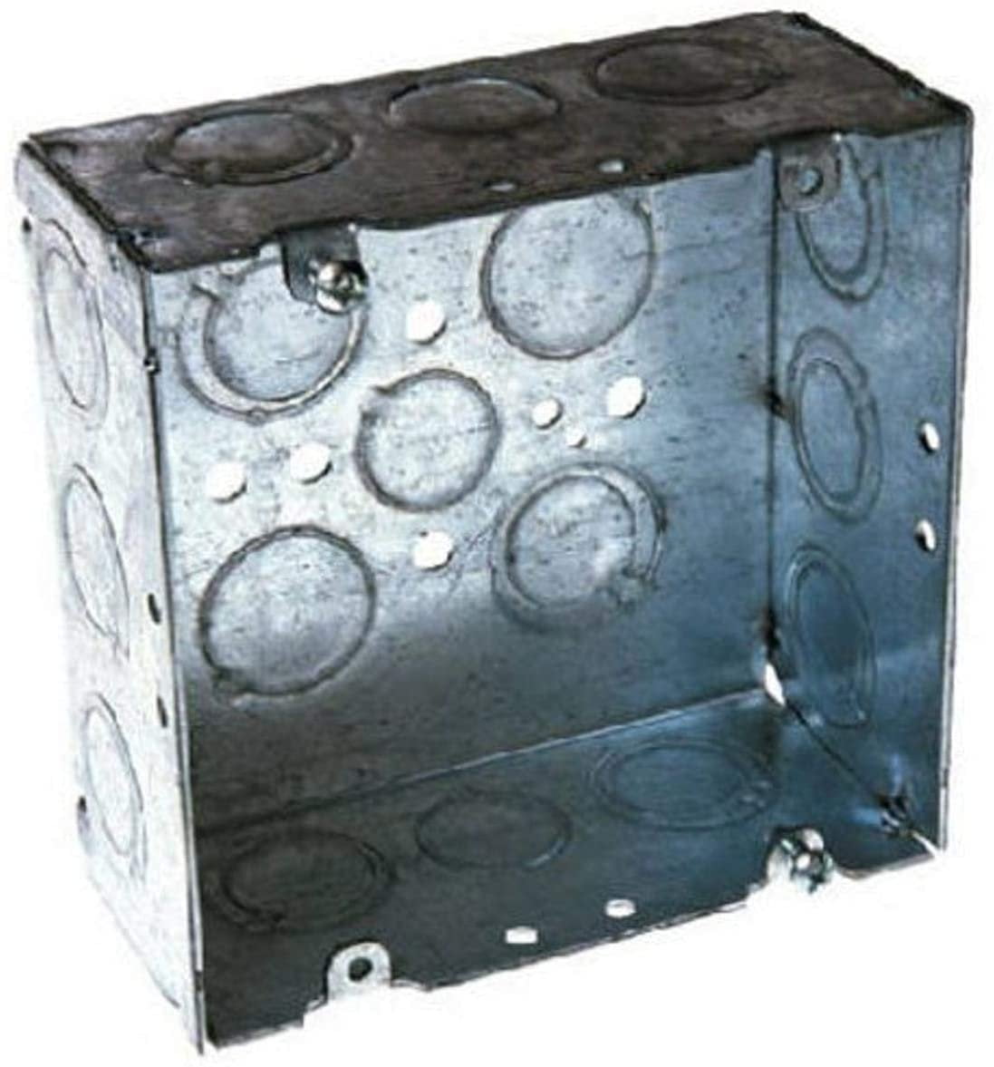 Hubbell-Raco 8257 2-1/8-Inch Deep, 1/2-Inch and 3/4-Inch Side Knockouts ...