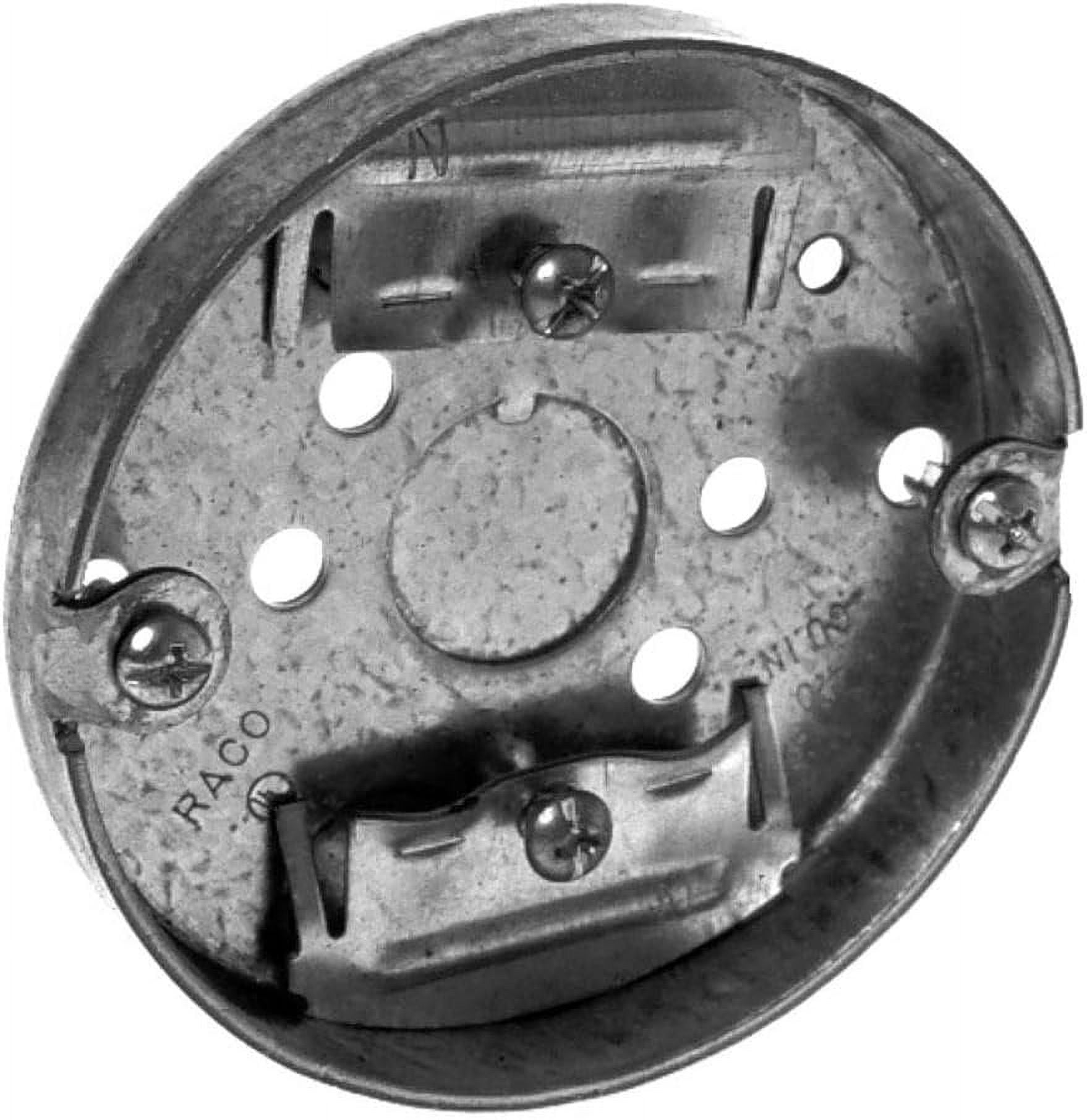Hubbell-Raco 8292 1/2-Inch Deep, 1/2-Inch Center Bottom Knockout, NMSC ...