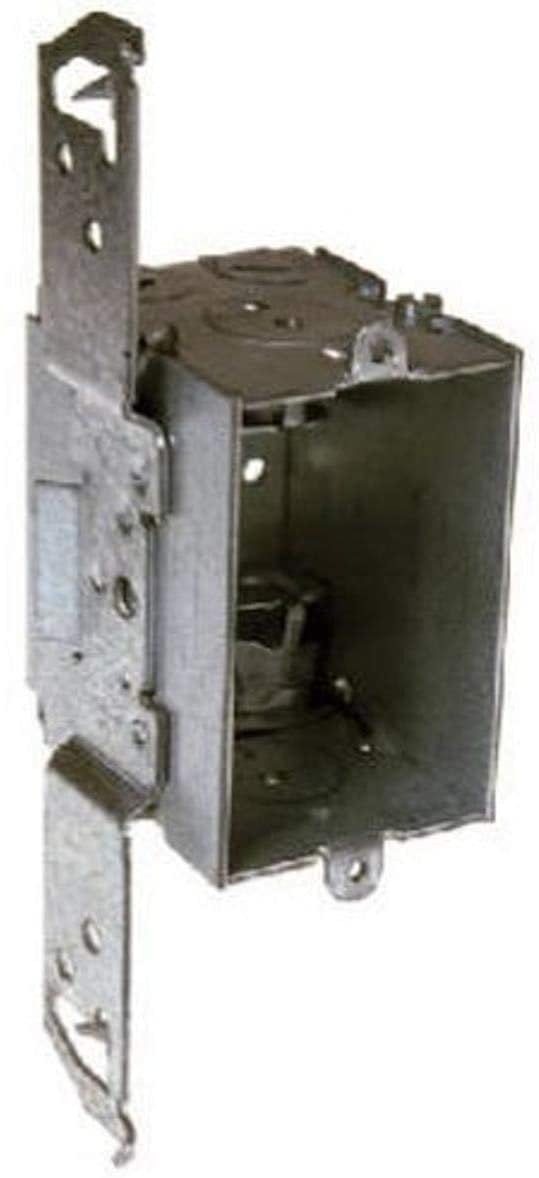 Hubbell-Raco 8524 2-1/2-Inch Deep Gangable Switch Electrical Box with ...