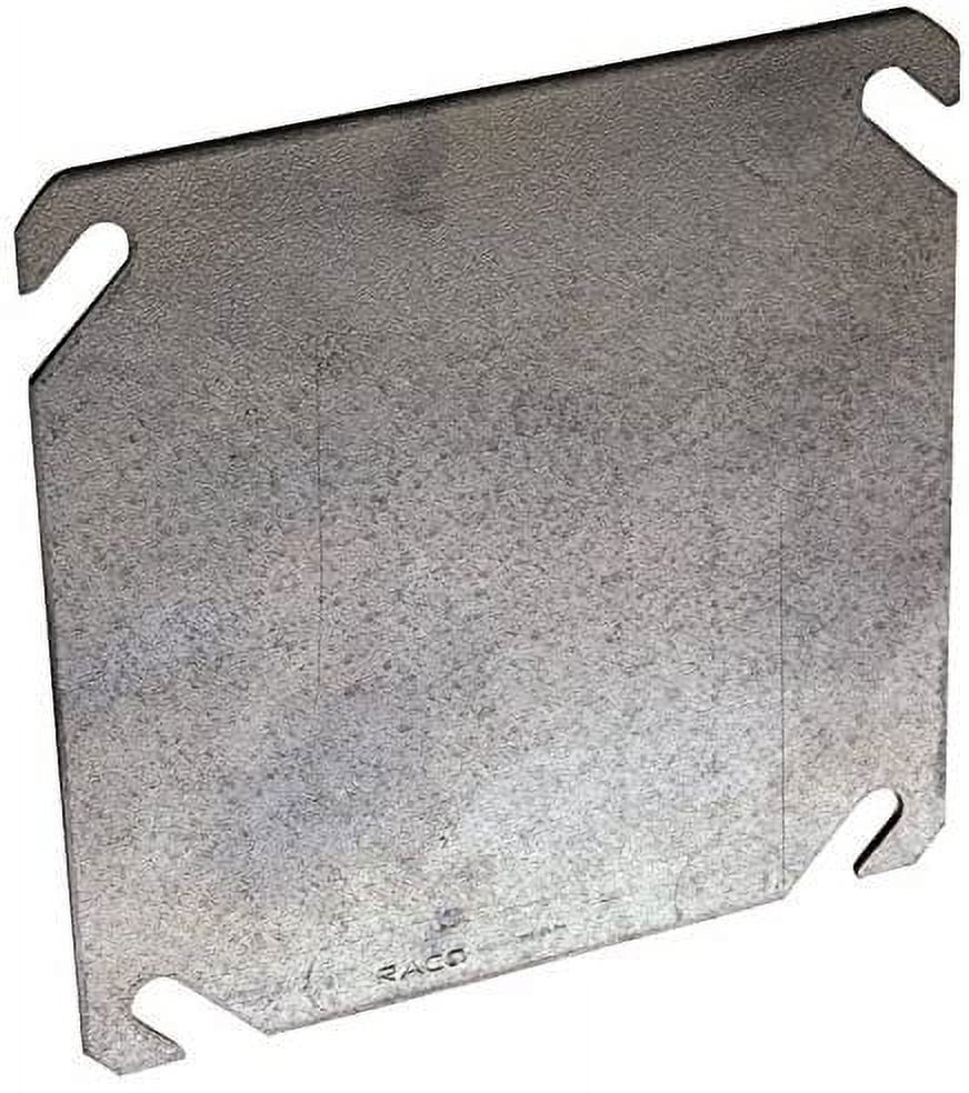 Hubbell Raco 8752 4" Square Blank Box Cover - Walmart.com