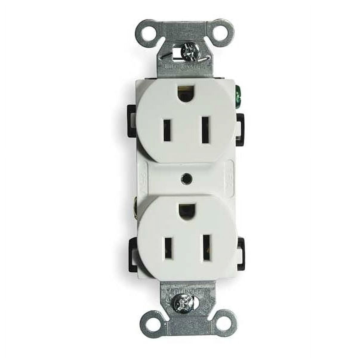 Hubbell Wiring Device-Kellems BR15WHI - Walmart.com