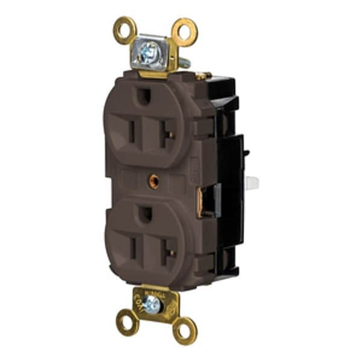 Hubbell Wiring Device-Kellems Receptacle,1 hp,125V AC,NEMA 5-20R ...
