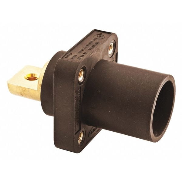 Hubbell Receptacle,Brown,Male,Bus Bar,400 A HBLMRBBN - Walmart.com