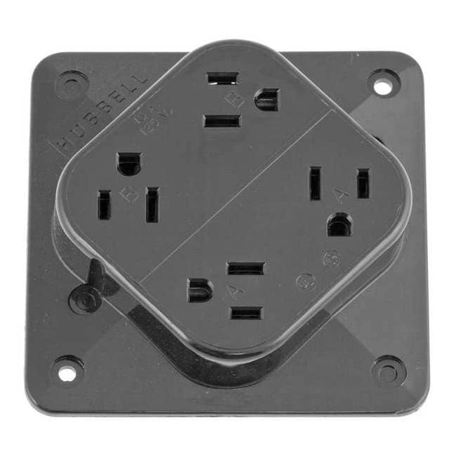 Hubbell Wiring Device-Kellems HBL415GY - Walmart.com