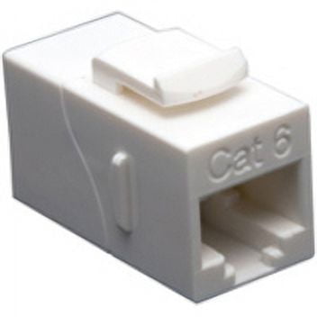 Hubbell SFC6BK Cat.6 Inline Keystone Coupler - Walmart.com