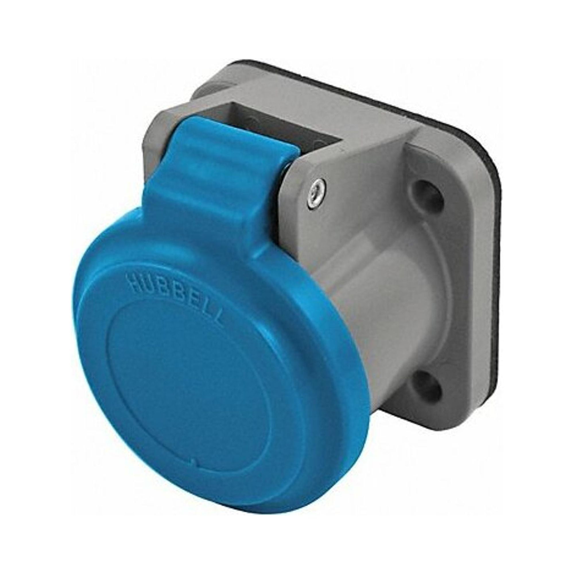 Hubbell Wiring Device-Kellems Single Pole Connector,Non-Met Cover,Blue ...