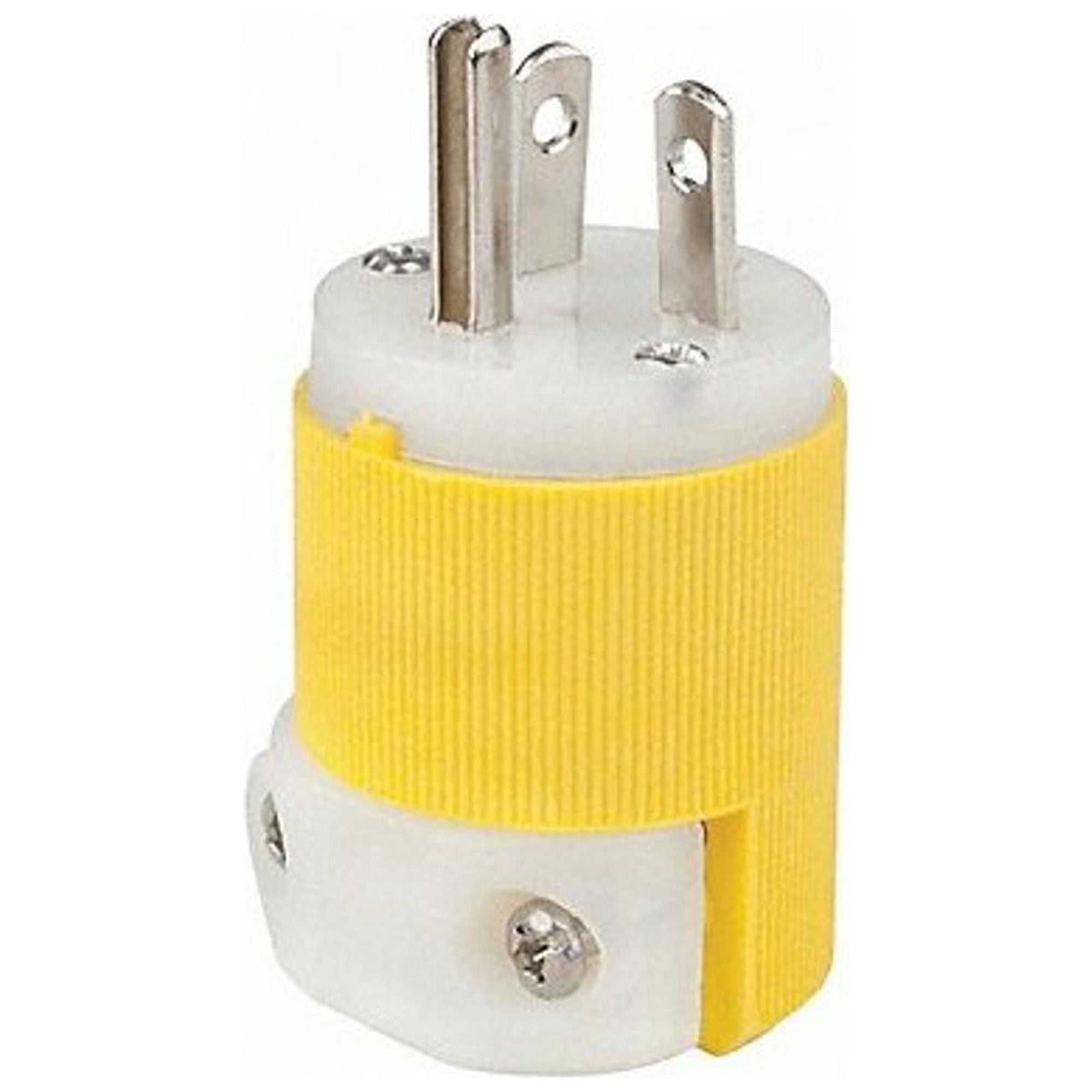 Straight Blade Plug,Yllw,20 A,Stnd,5-20P - Walmart.com