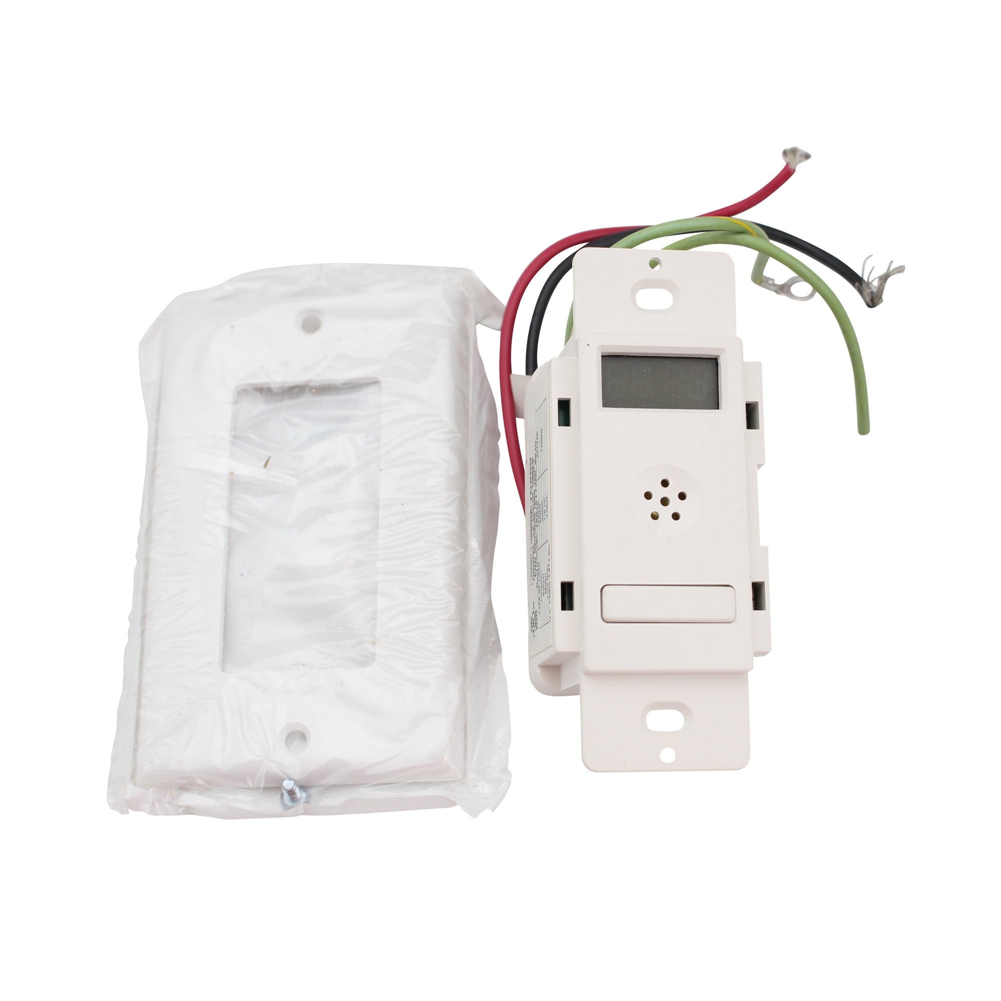 Hubbell Unenco TD200 Digital 12 Hour Timer 800W 120/277 VAC 60Hz, White ...