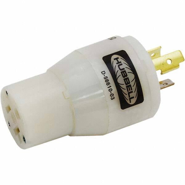 Hubbell Wiring Device-Kellems Adapter,L5-15P to 5-20R HBL2274 - Walmart ...