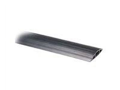 Cable Protector, 3/4 in H, 25 ft L, 3 in W, 1 Channel, PVC, Black ...