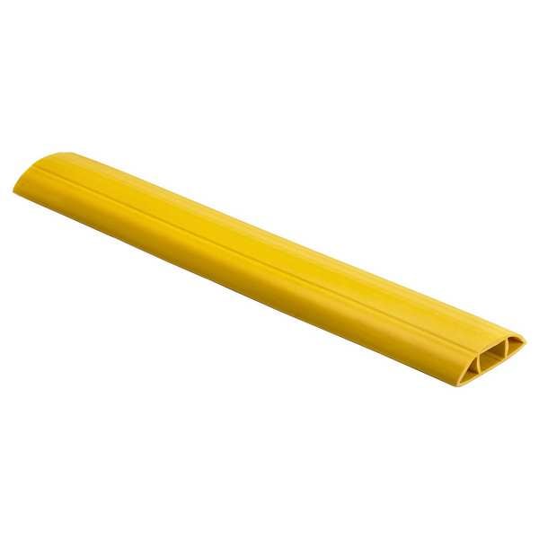 Hubbell Wiring Device-Kellems Cable Protector,1 Channel,Yellow,3 ft. L ...