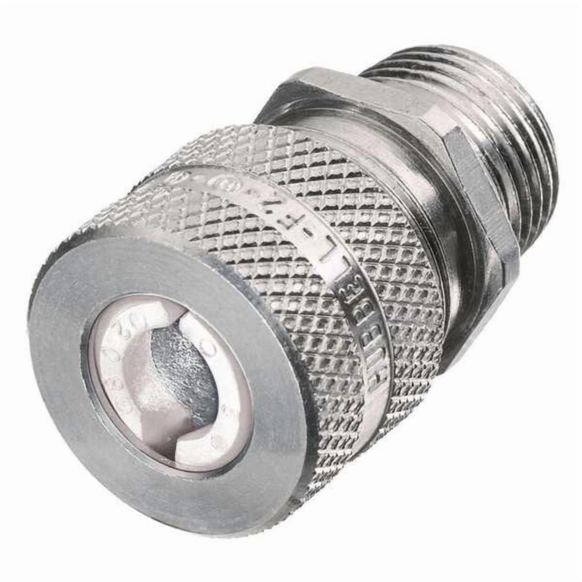 Hubbell Wiring Device-Kellems Liquid Tight Connector,3/8 in.,White ...