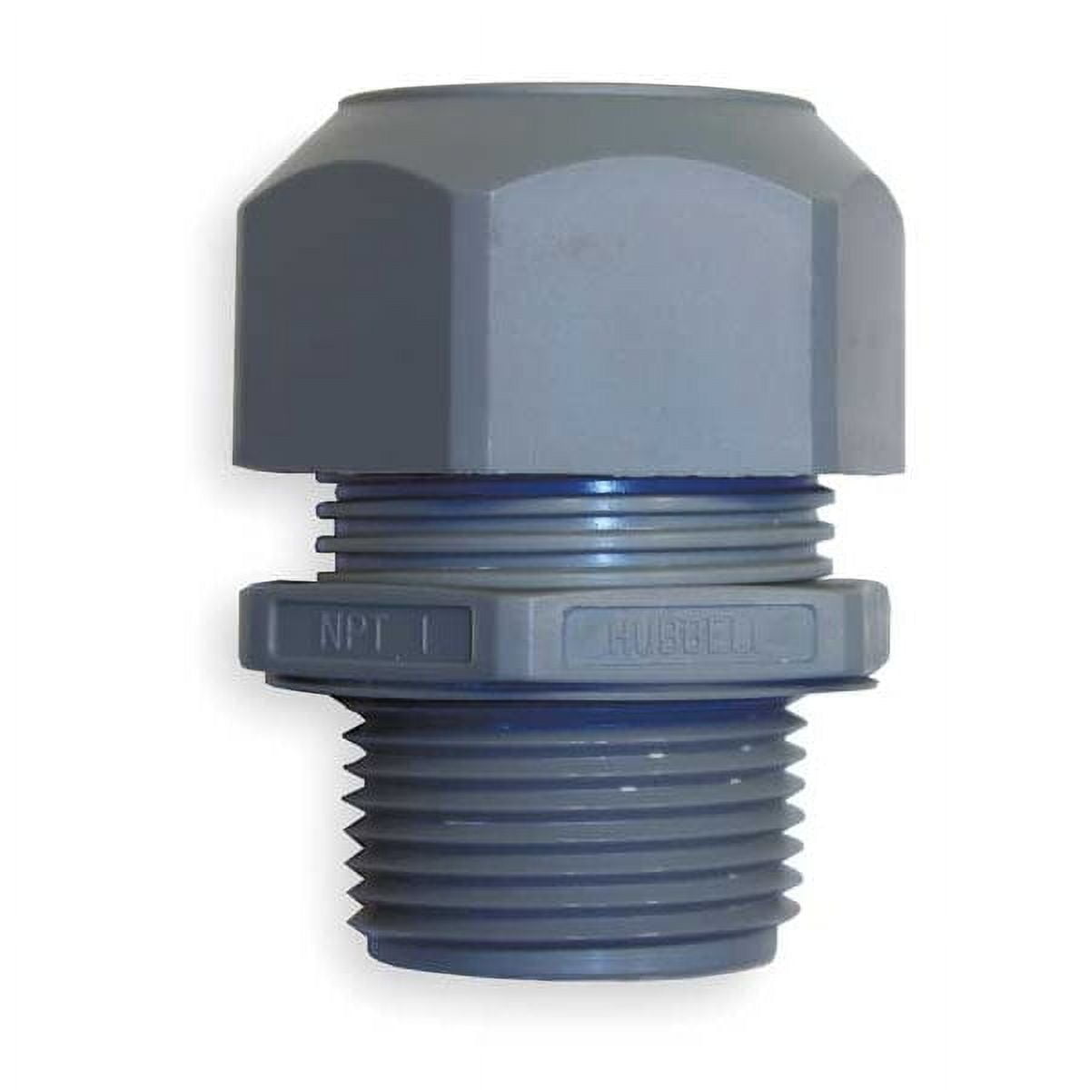 Hubbell Wiring Device-Kellems Cable Connector, PG13.5, Straight, Gray ...