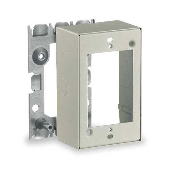 Hubbell Wiring Device-Kellems Extension Box,Ivory,Steel,Boxes ...