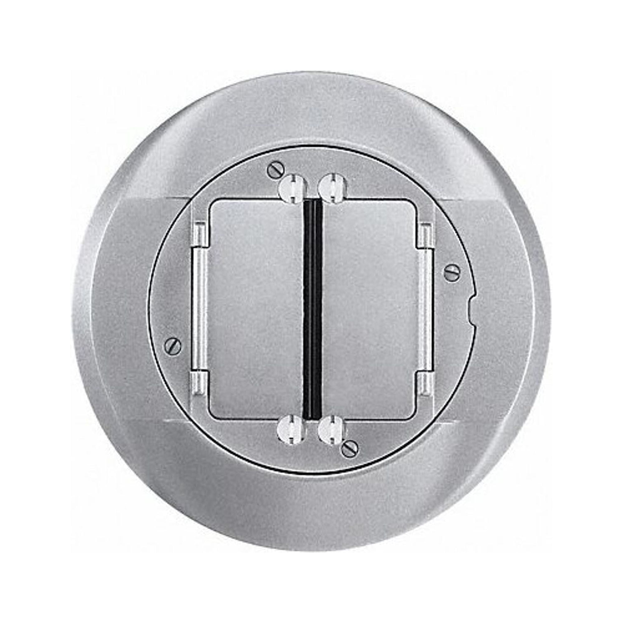 Hubbell Wiring Device-Kellems Floor Box Cover Carpet Flange,Aluminum ...