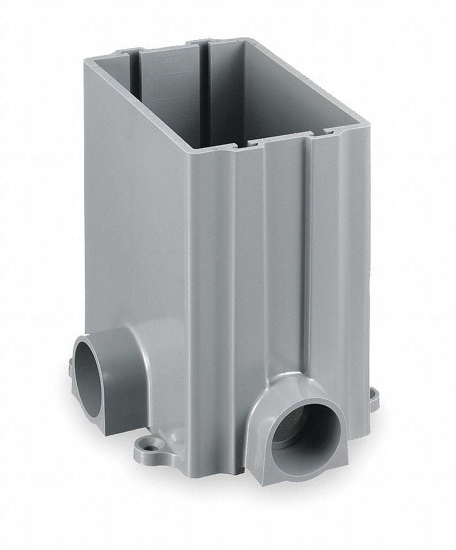 Hubbell Wiring Device-Kellems Floor Box,PVC,Rectangular,1-Gang PFBRG1 ...