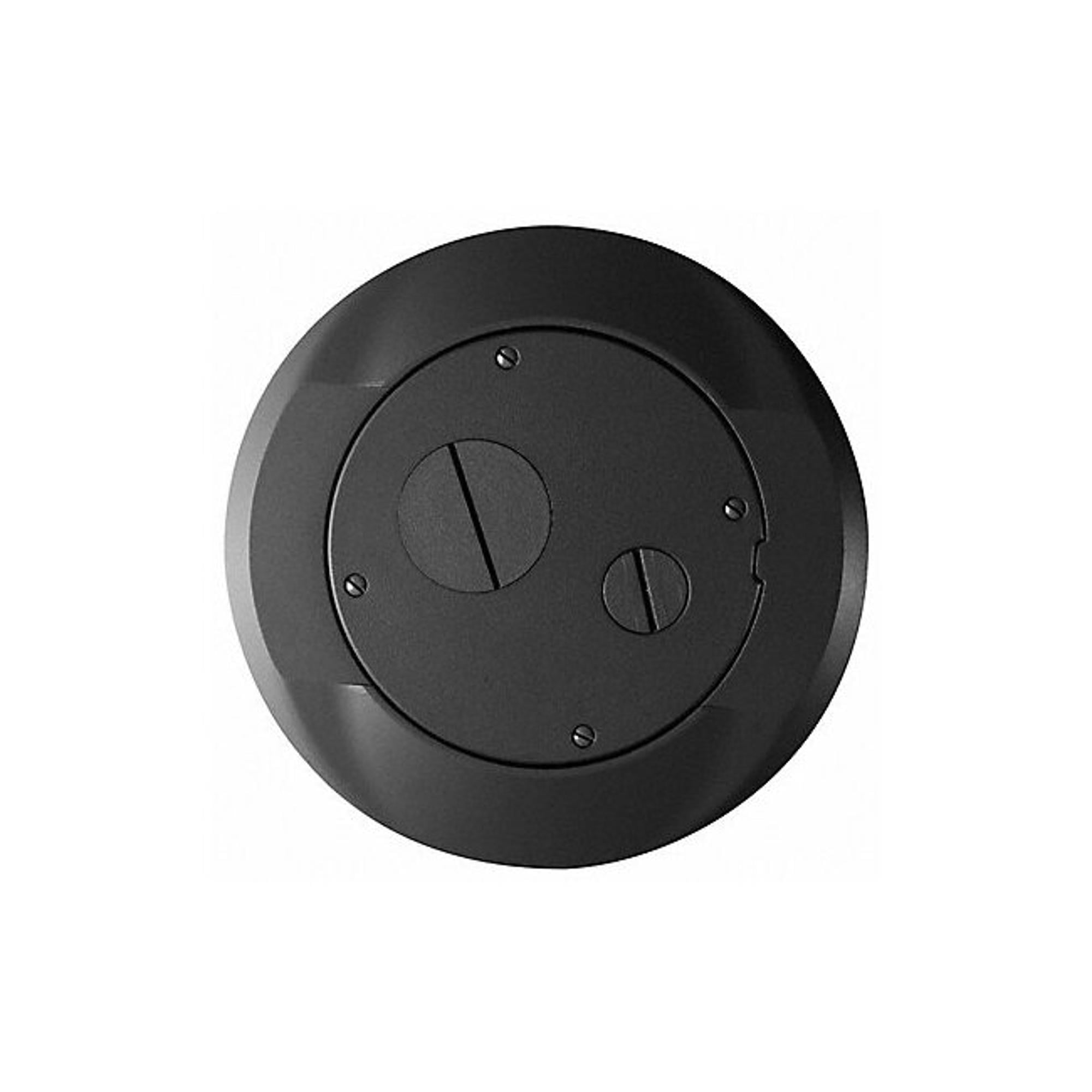 Hubbell Wiring Device-Kellems Floor Sub-Plate,Furniture Feed,Black ...