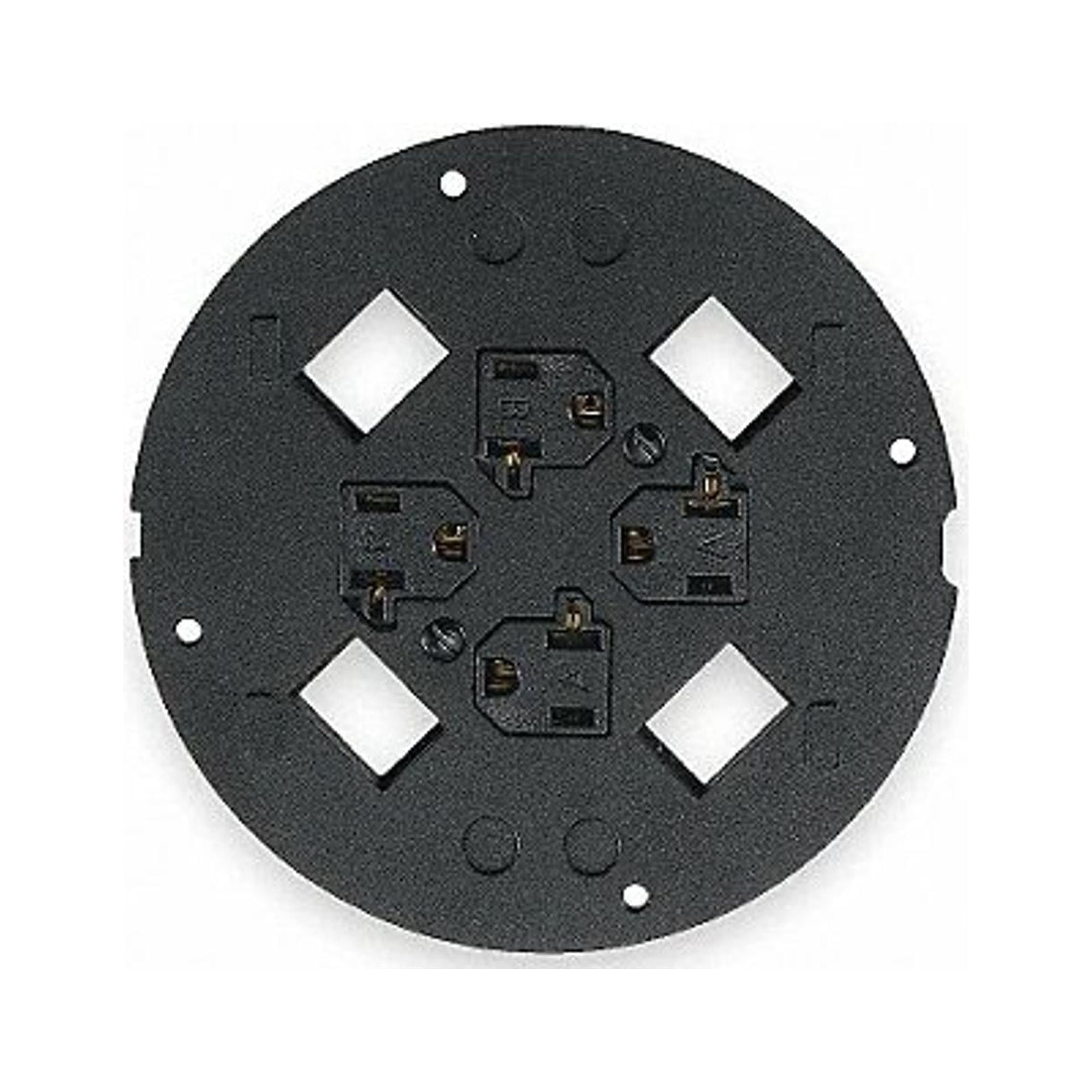 Hubbell Wiring Device-Kellems Floor Sub-Plate,SystemOne S1SP4X4 ...