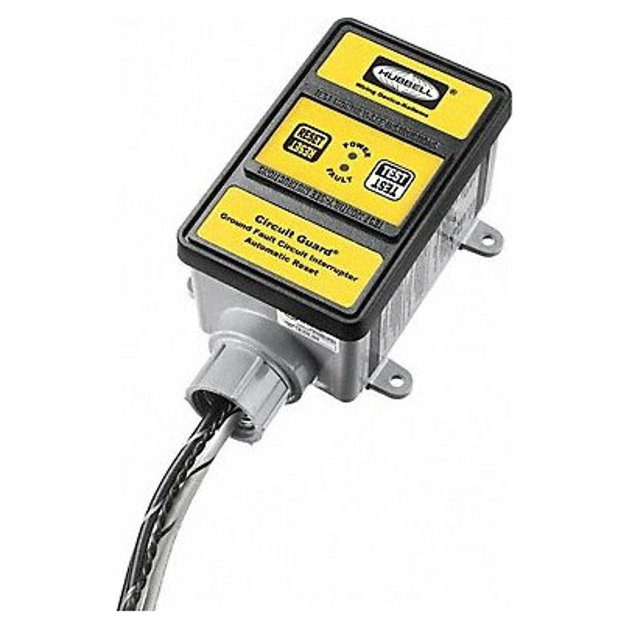 Hubbell Wiring Device-Kellems GFCI,Hard Wired,3 PH 120/208V,30A,Yellow ...