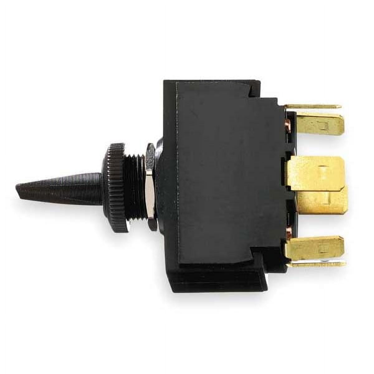 Hubbell Wiring Device-Kellems Marine Toggle Switch,DPDT,1/4 in. Solder ...