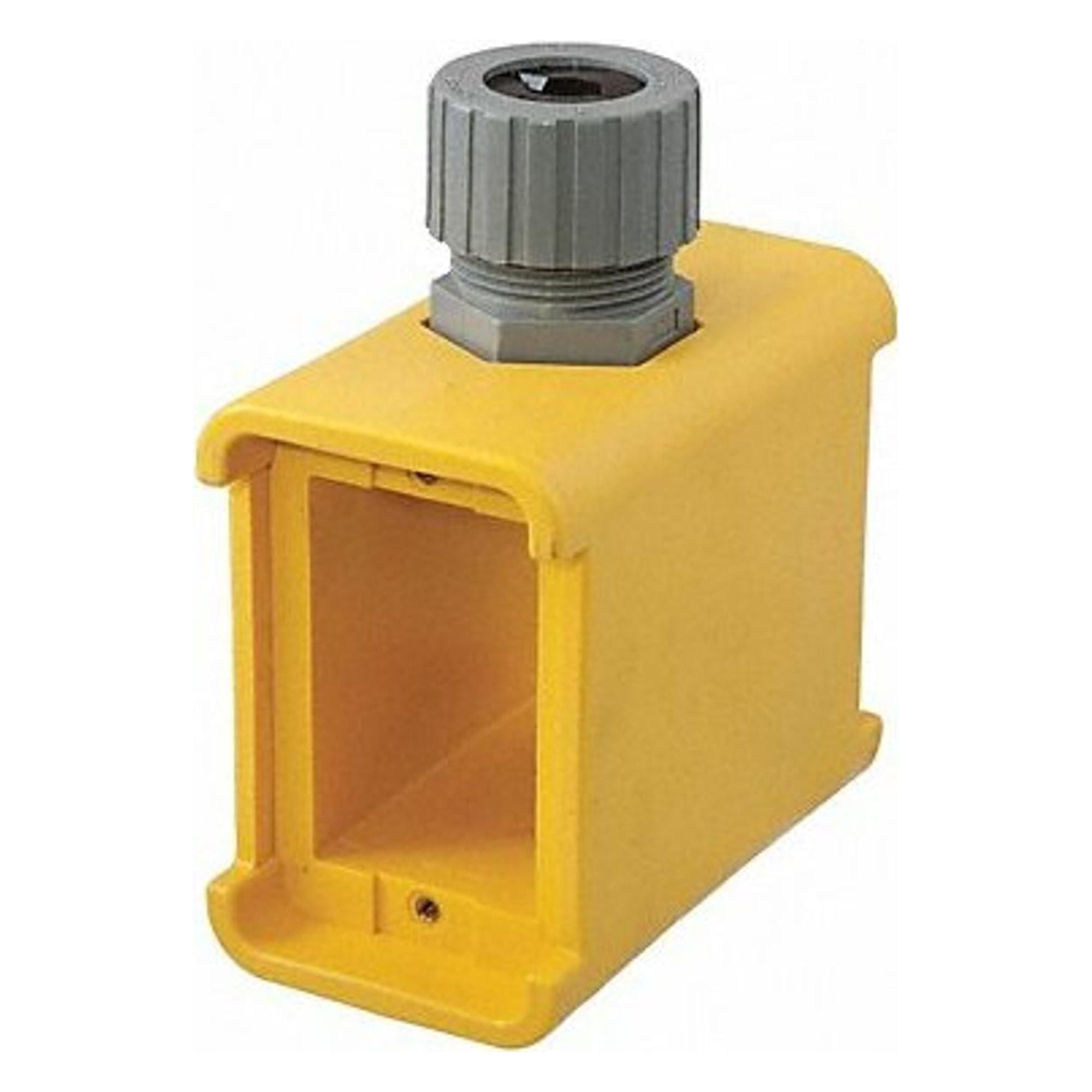 Hubbell Wiring Device-Kellems Portable Outlet Box,2Gang,1"Hub,19cu. in ...