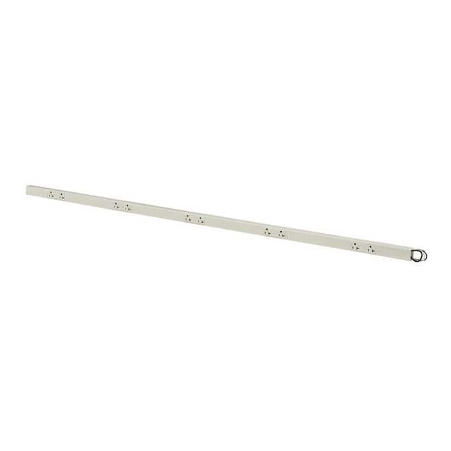 Hubbell Wiring Device-Kellems Prewired Raceway,12 Outlets,PVC PT206212 ...
