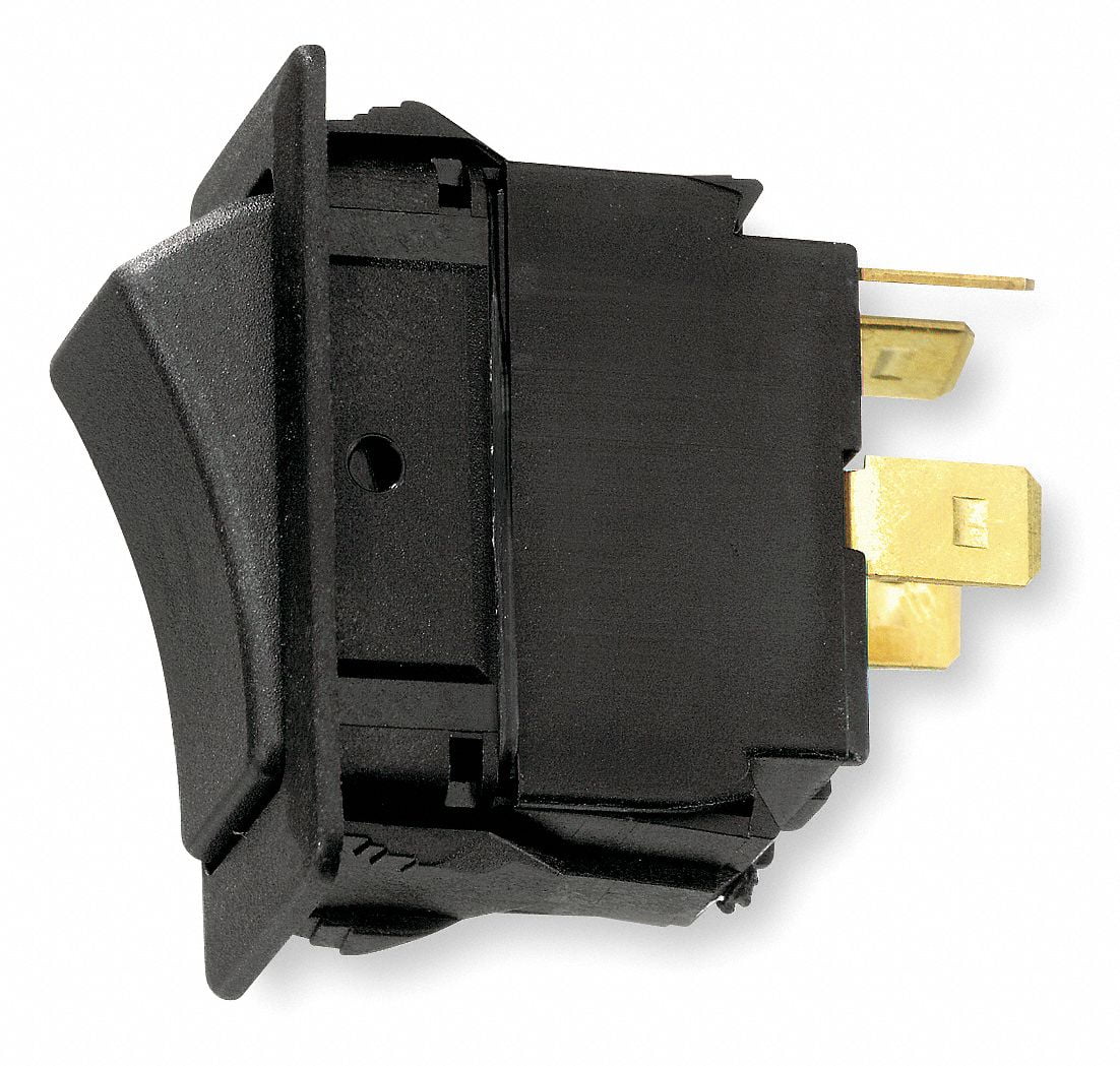 Hubbell Wiring Device-Kellems Rocker Switch,DPST,4 Connections MR21SP ...