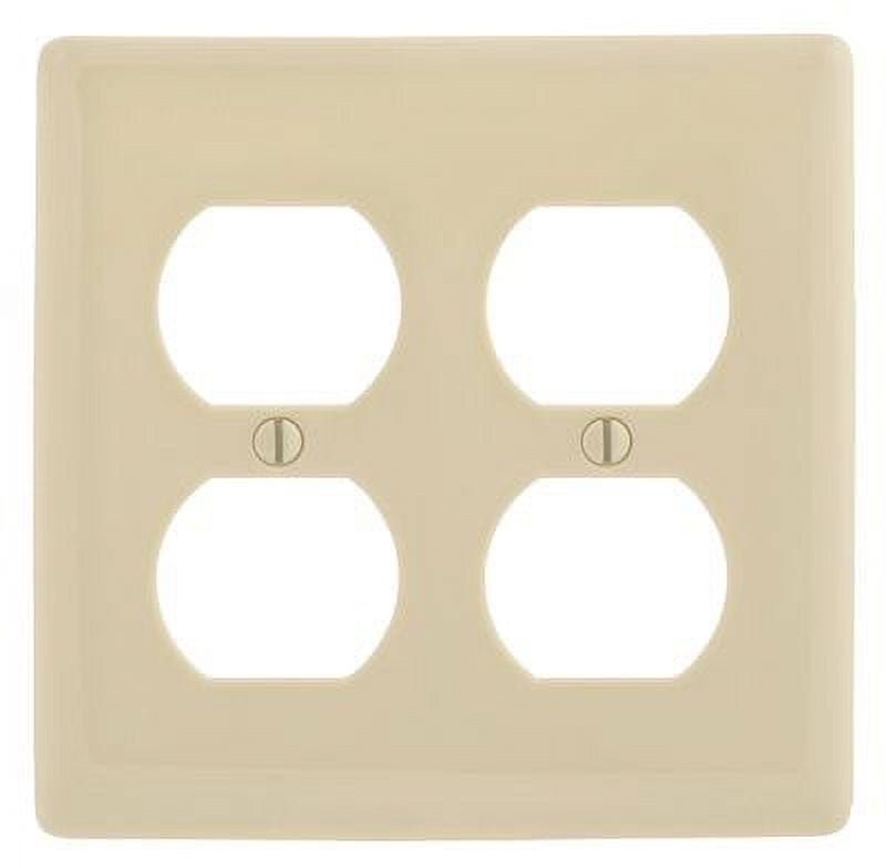 Hubbell Wiring NPJ82LA Light Almond Homeselect™ 2-Gang Mid Size Nylon ...