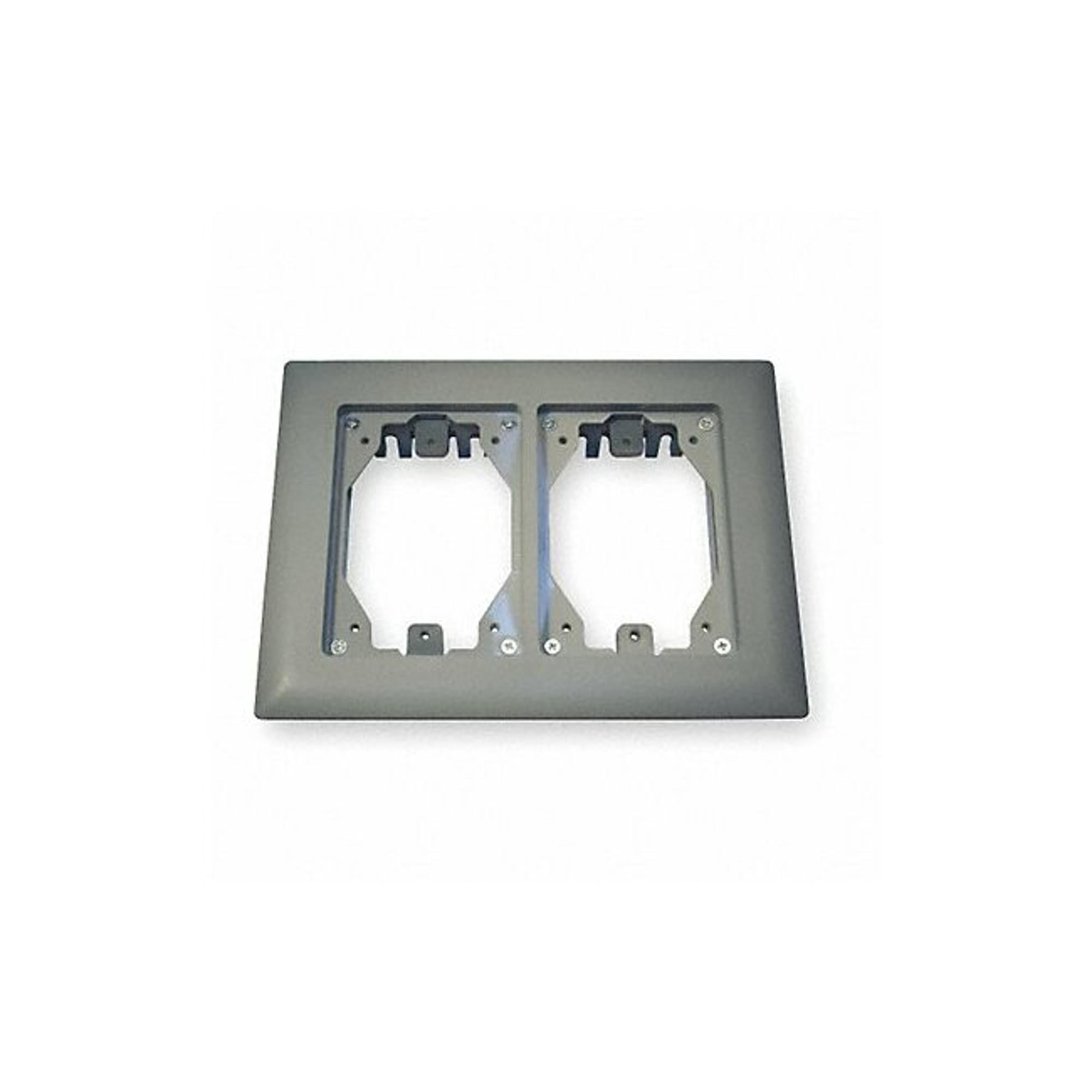 Hubbell Wiring Device-Kellems Floor Box Carpet Flange,2-Gang PFBRFGY2 ...