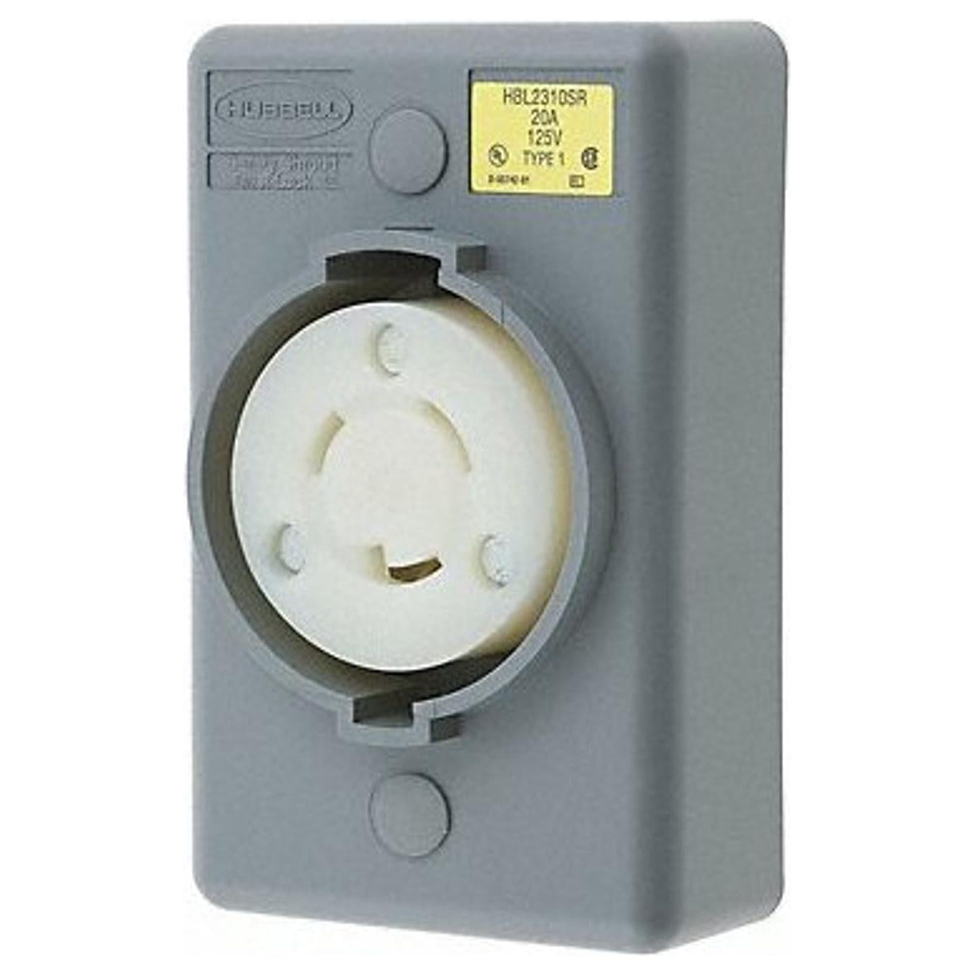 Hubbell Wiring Device-Kellems HBL2310SR - Walmart.com