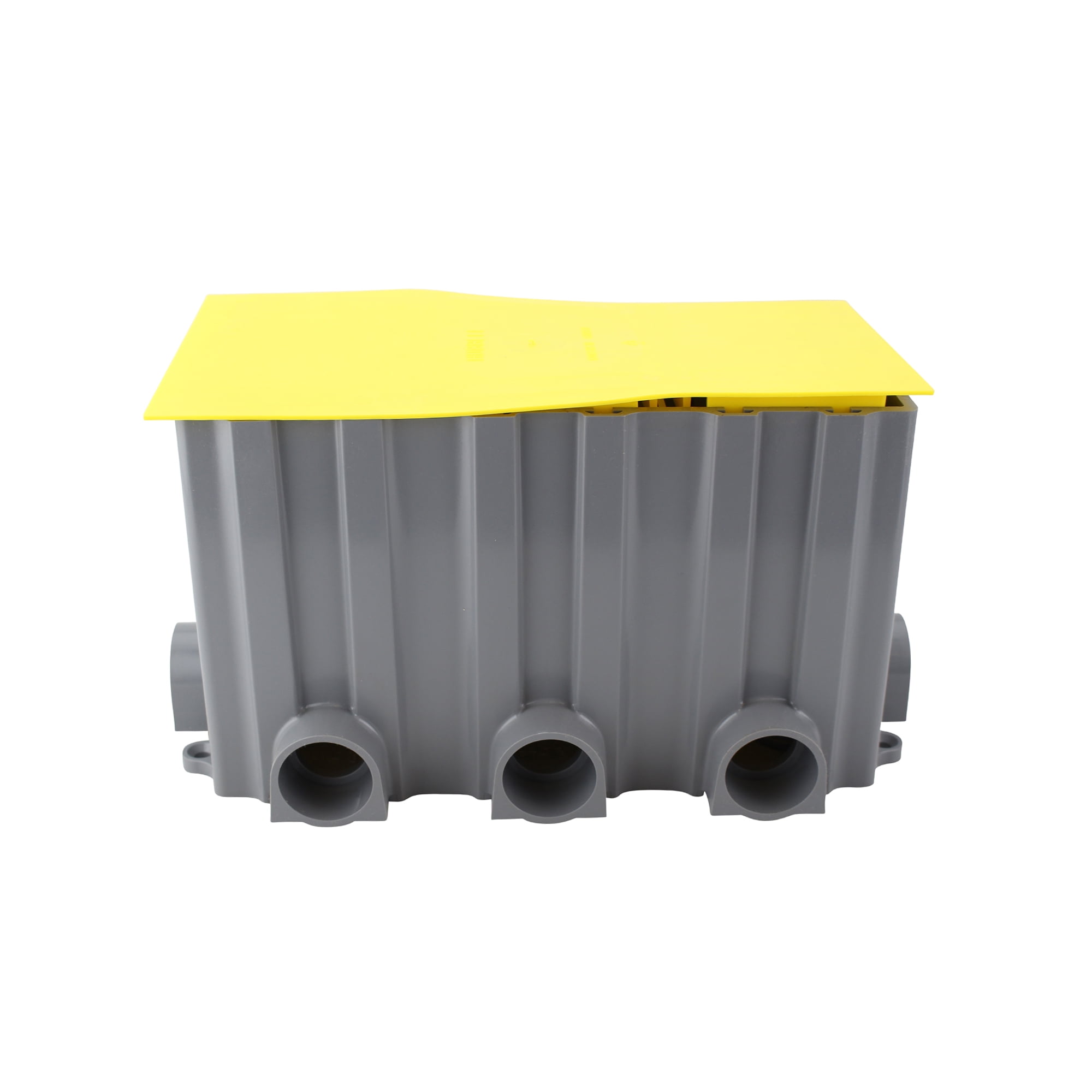Hubbell Wiring Device-Kellems Floor Box 14.3 Cubic In 3-Gang Pvc PFBRG3 ...